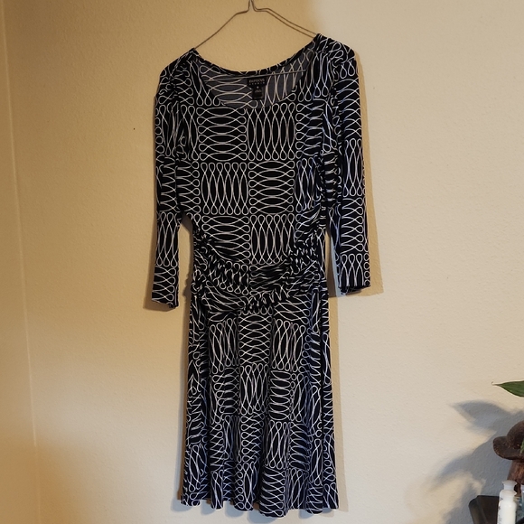 Enfocus Studio | Dresses | Enfocus Studio Black White Dress | Poshmark